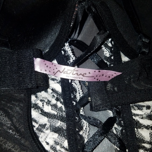 Native Intimates | Intimates & Sleepwear | Zebra Print Lingerie Nwot ...